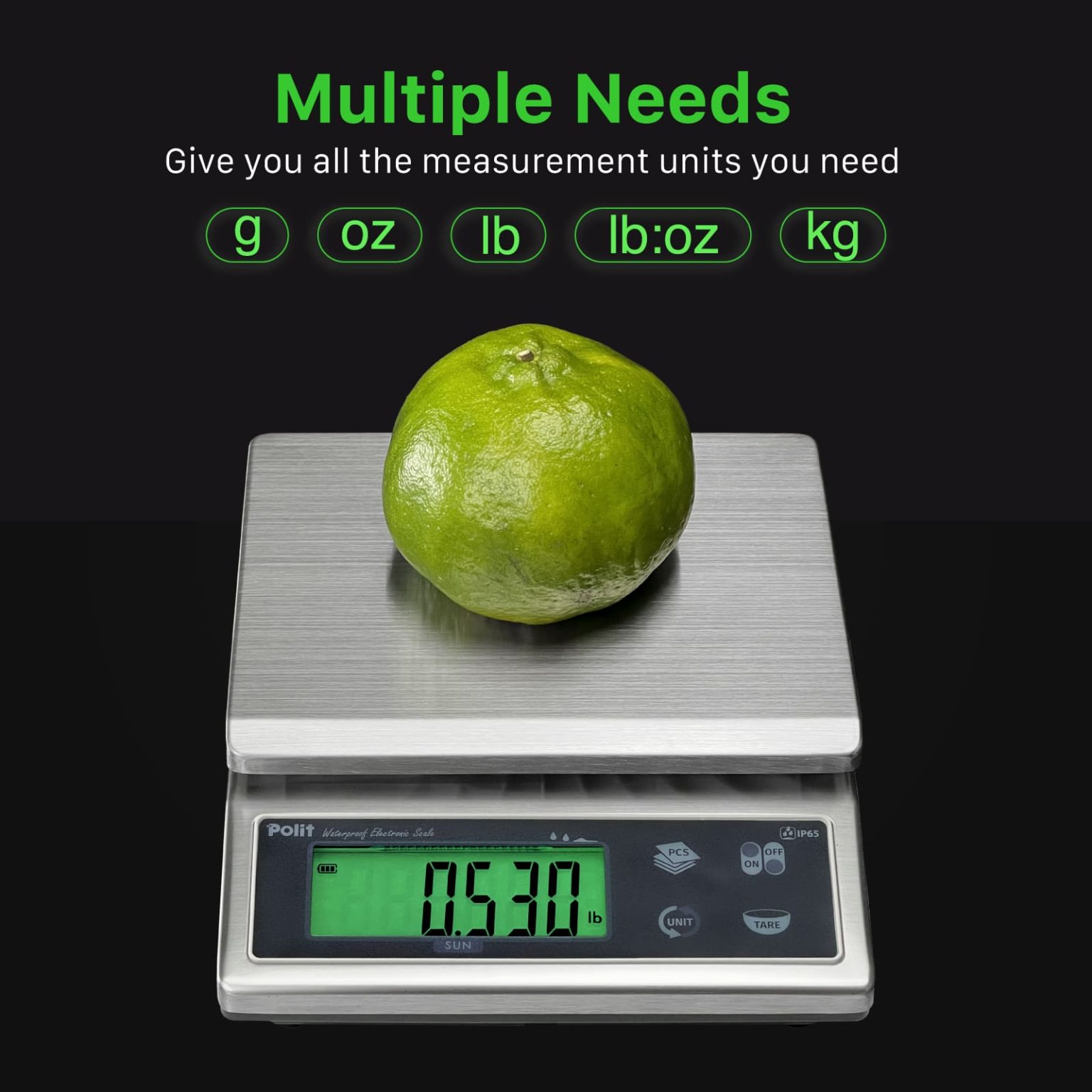 SUN Stainless Waterproof Scale - Smart electronic scales | Polit ...