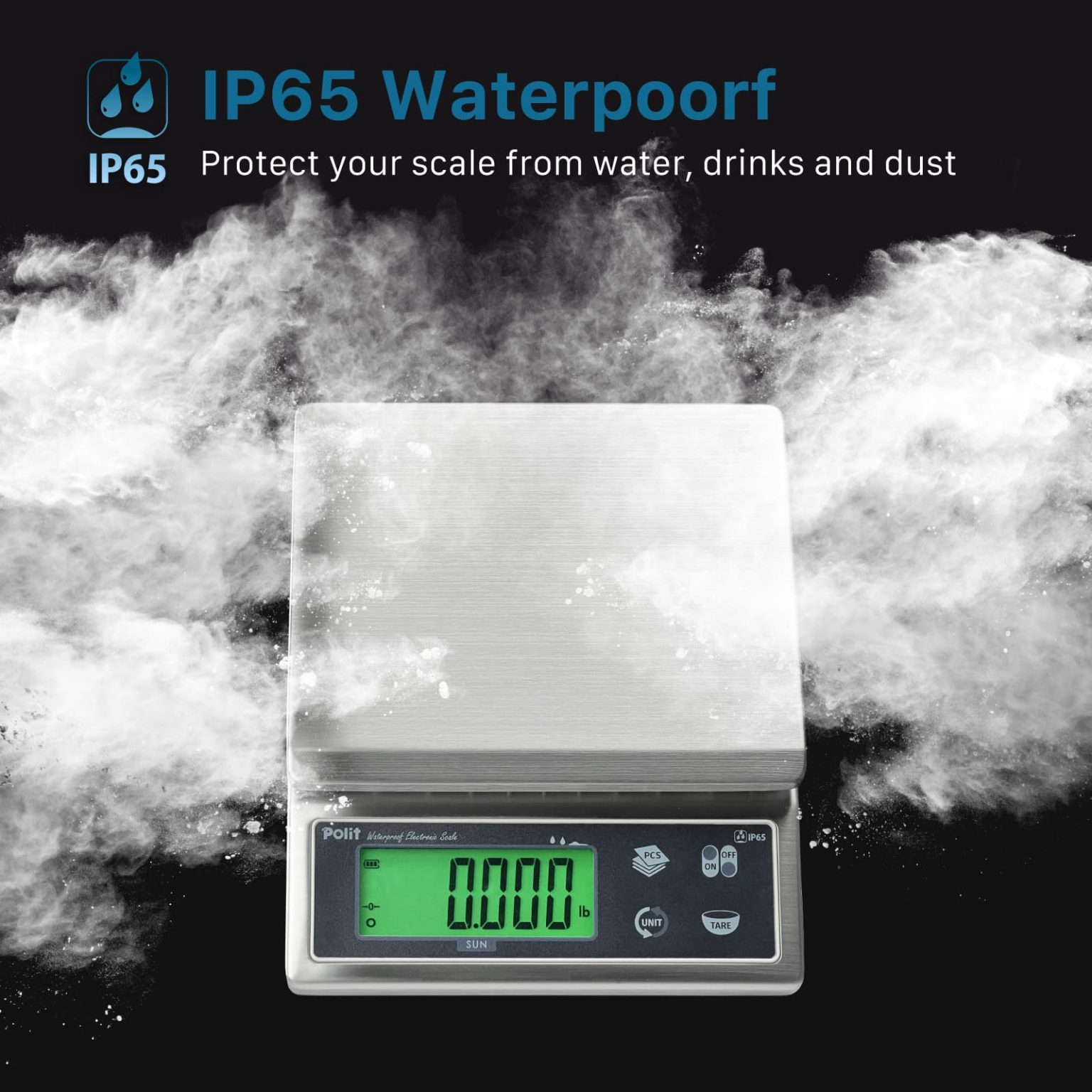 SUN Stainless Waterproof Scale - Smart electronic scales | Polit ...